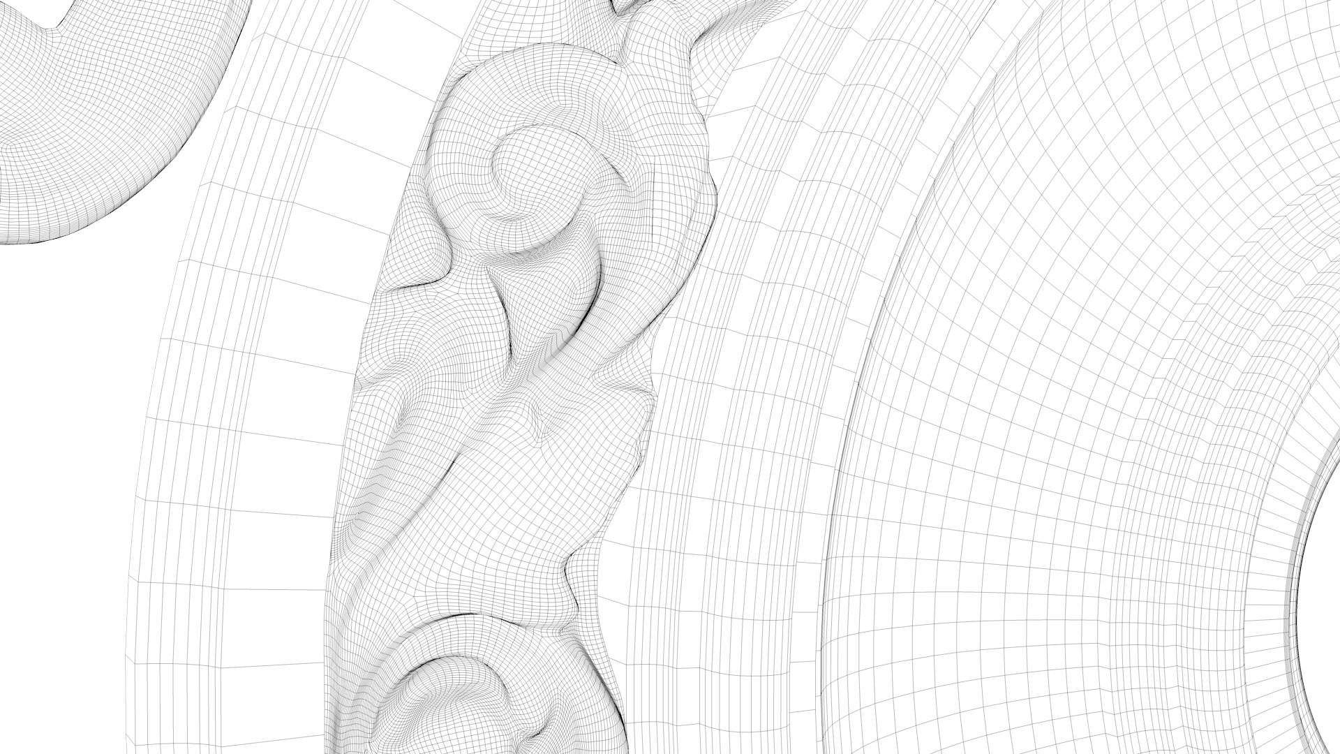 3D Ceiling Sockets Gypsum Plaster DR239 Model - TurboSquid 2142819