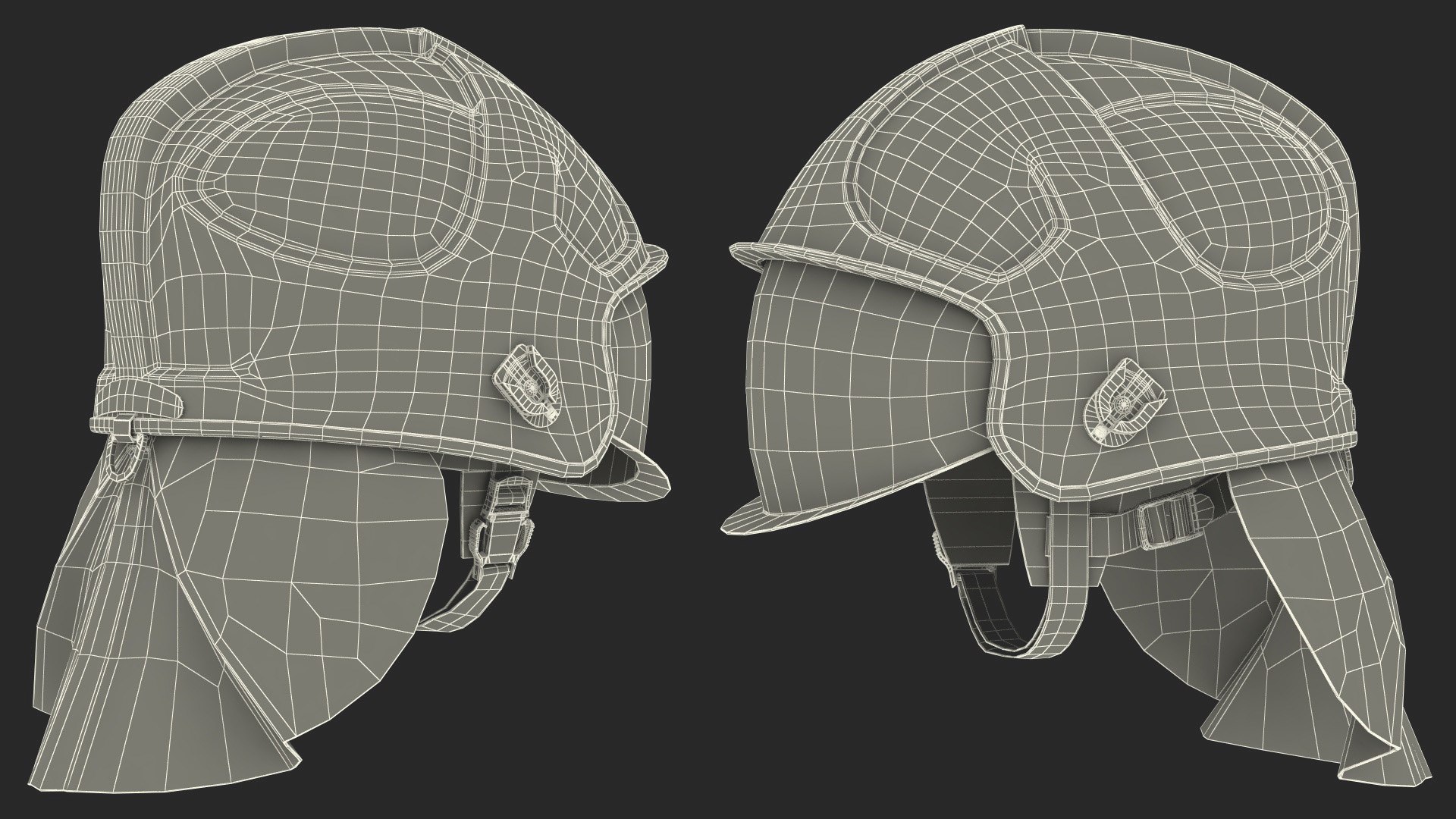 Yellow Fire Helmet F10 MKV 3D Model - TurboSquid 2027879