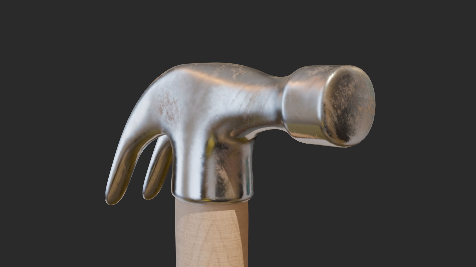Simple Generic Hammer 3D Model - TurboSquid 2347006