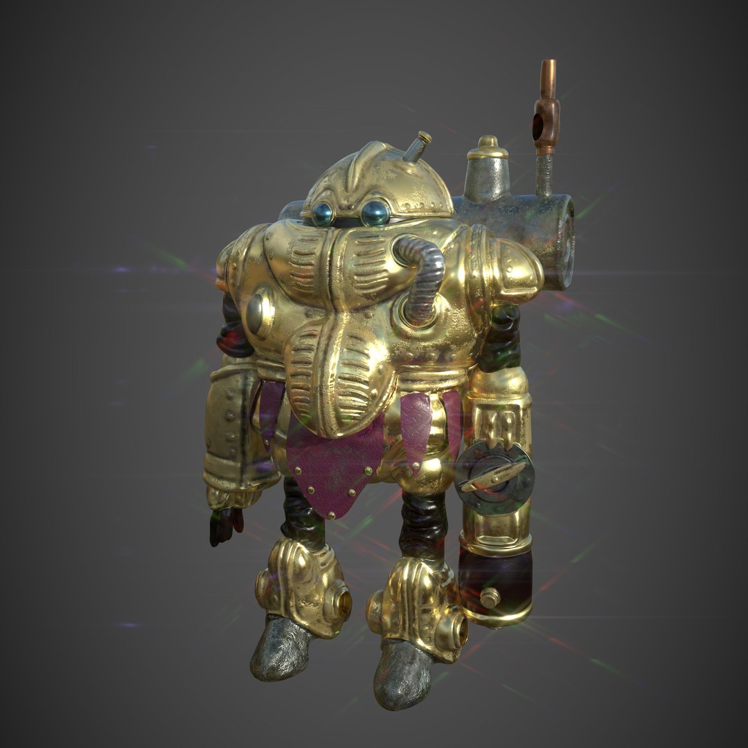 Chrono Trigger Robo Prometheus 3D Model - TurboSquid 1915561