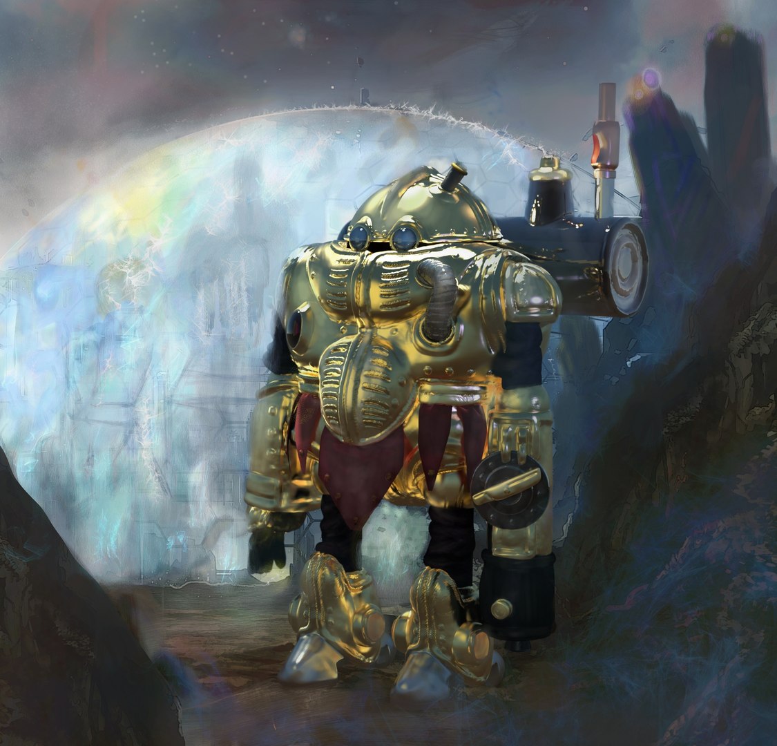 Chrono Trigger Robo Prometheus 3D Model - TurboSquid 1915561