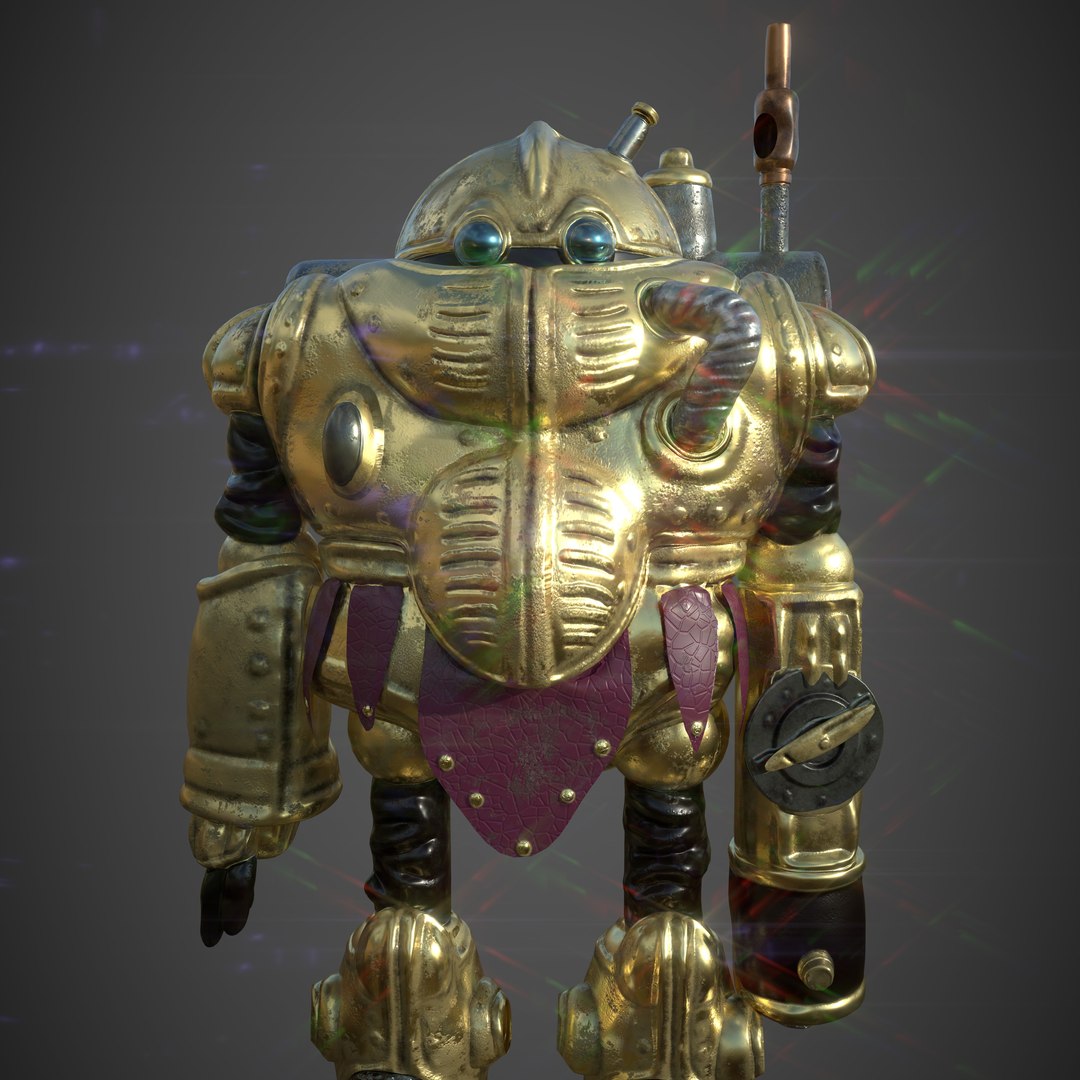 Chrono Trigger Robo Prometheus 3D Model - TurboSquid 1915561