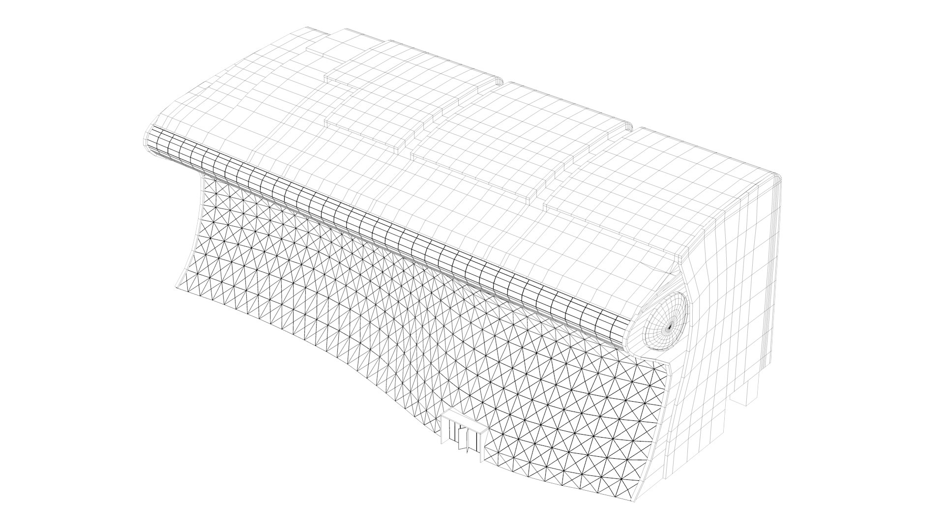 City Hall Library 3D Model - TurboSquid 2301560