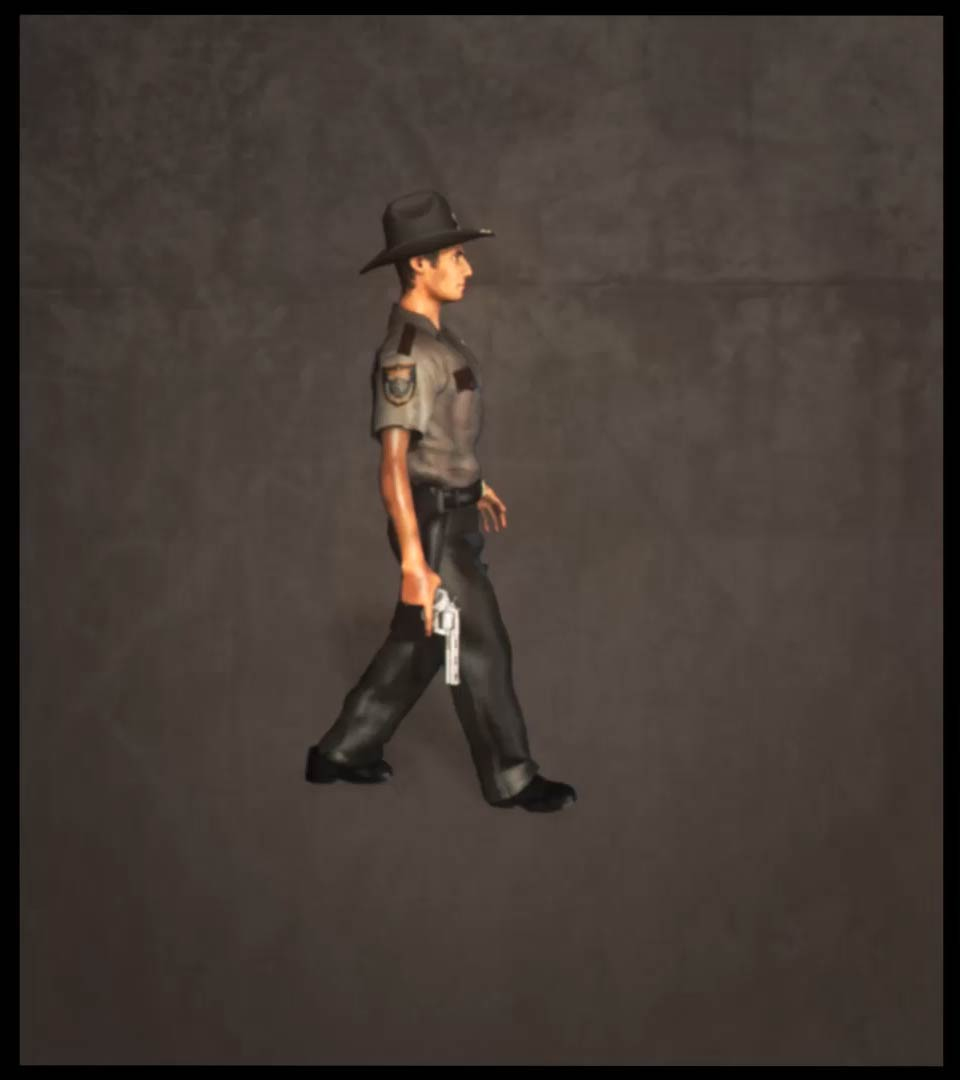 Rick Grimes Walking Dead Model - TurboSquid 1214593