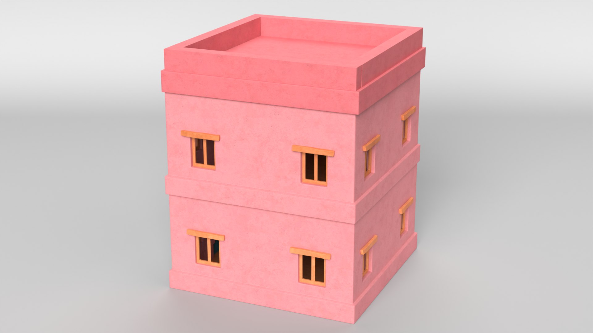 Stylized Building 4 3D Model - TurboSquid 1993893
