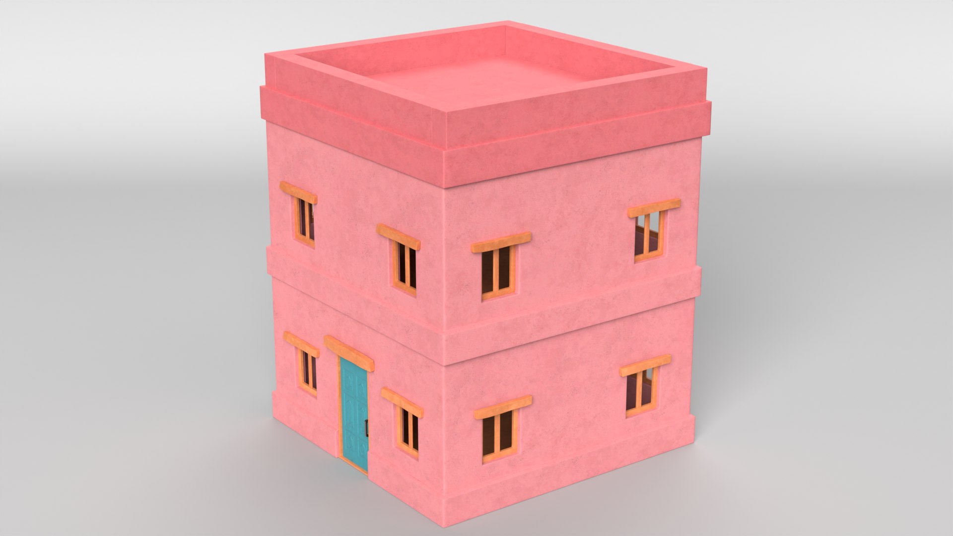 Stylized Building 4 3D Model - TurboSquid 1993893