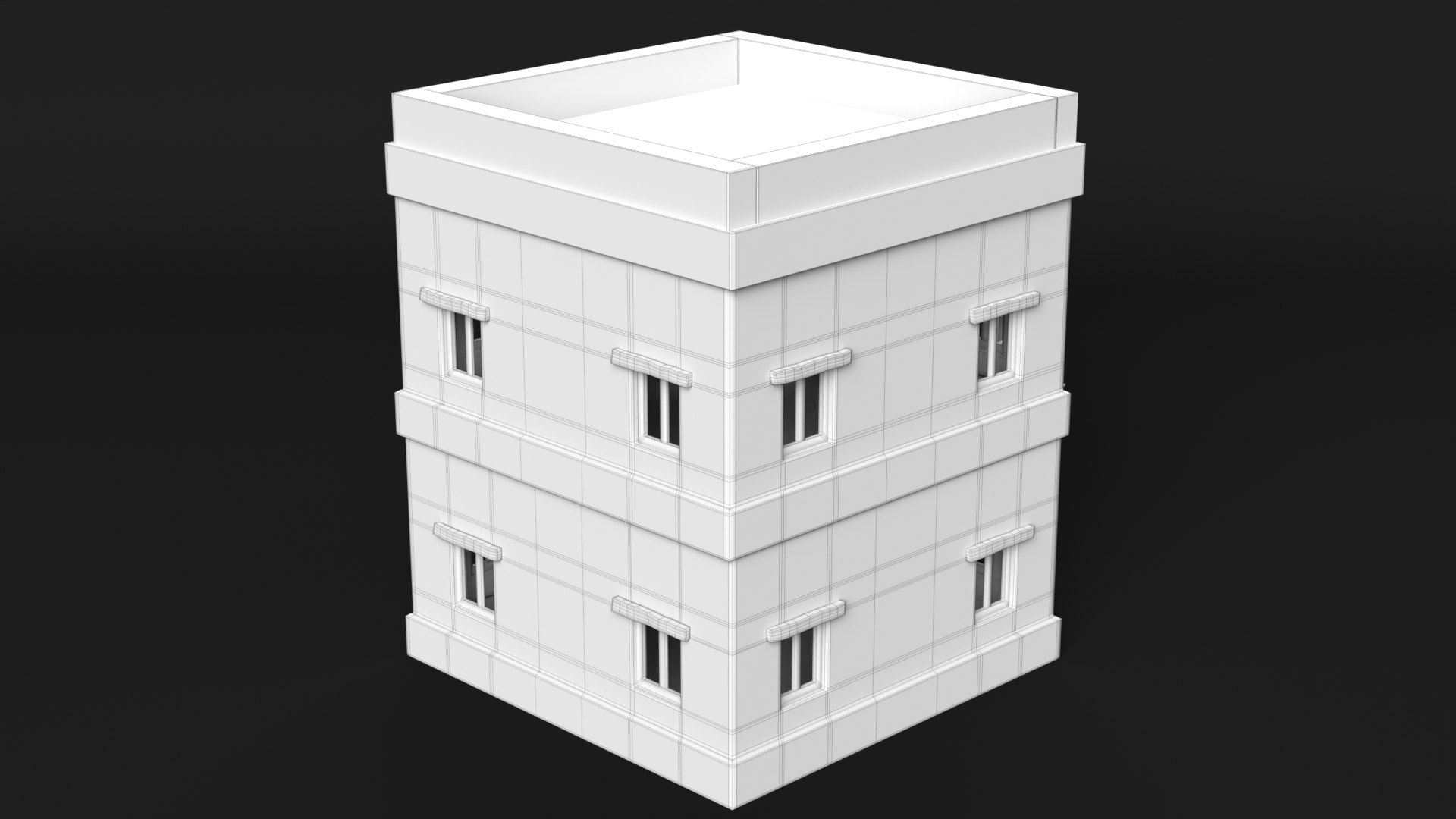 Stylized Building 4 3D Model - TurboSquid 1993893