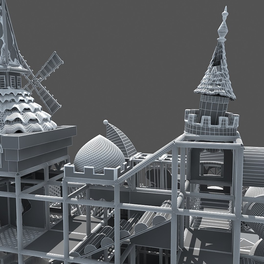 3D model playground play ground - TurboSquid 1416870