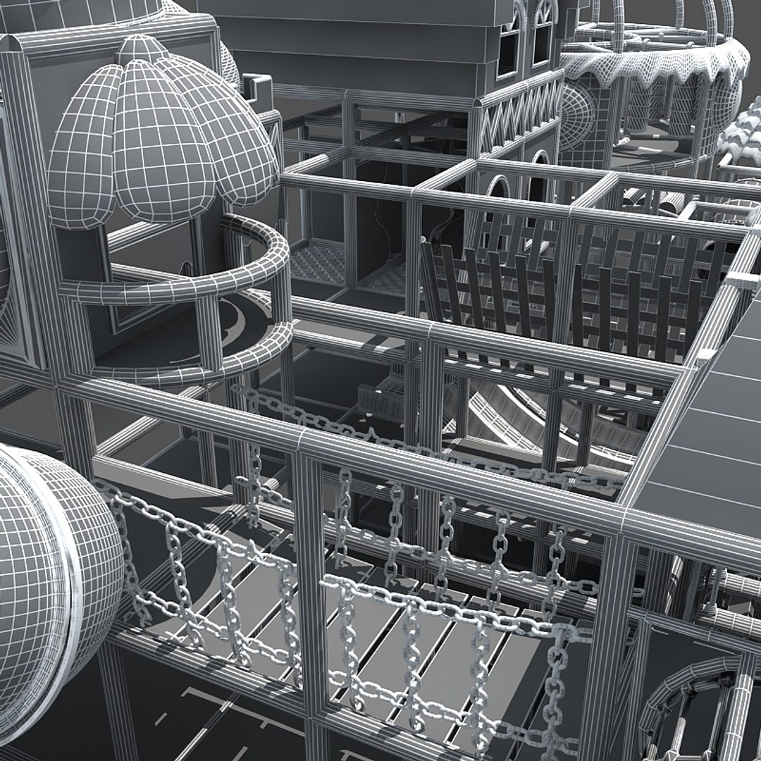 3D Model Playground Play Ground - TurboSquid 1416870