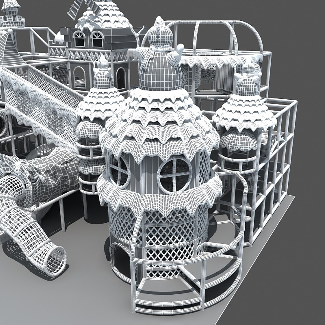 3D Model Playground Play Ground - TurboSquid 1416870