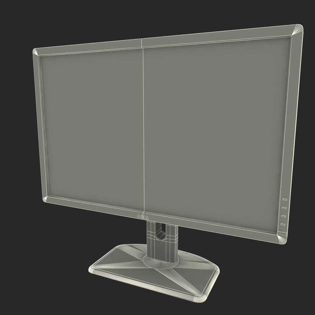 3ds max led lcd monitor dell