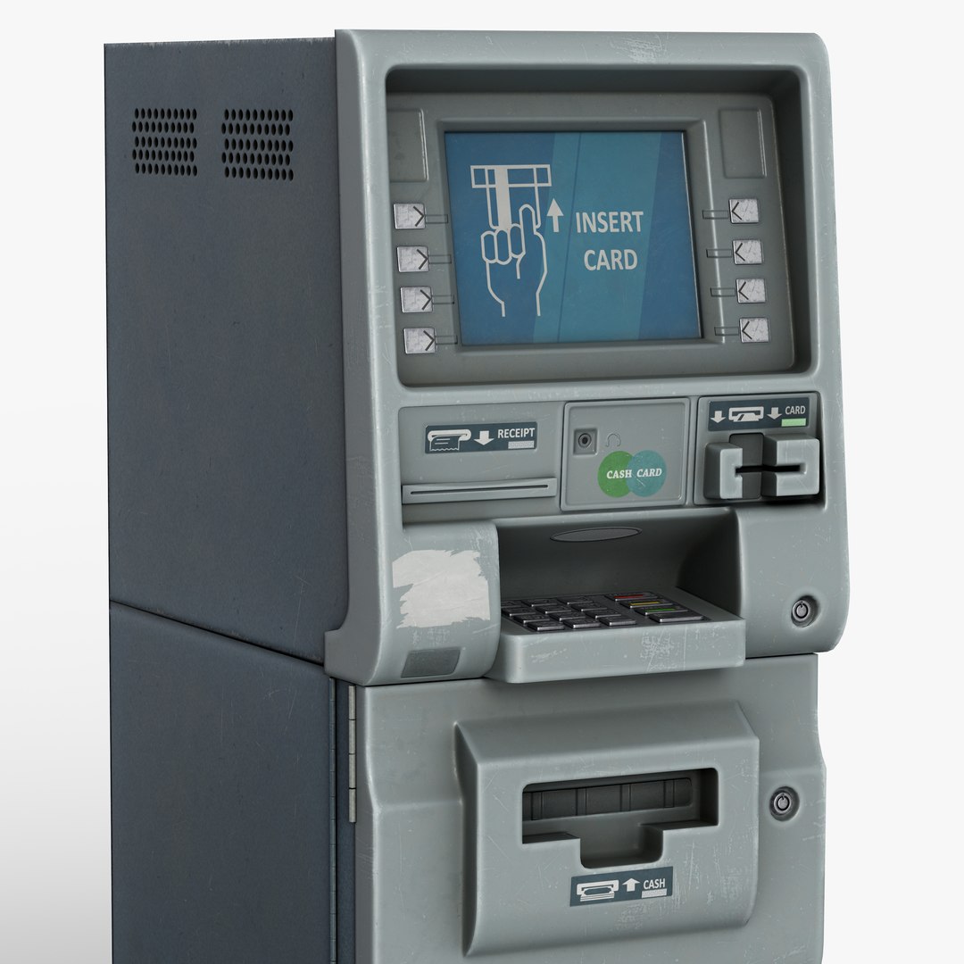 3D ATM Freestanding - TurboSquid 2184697