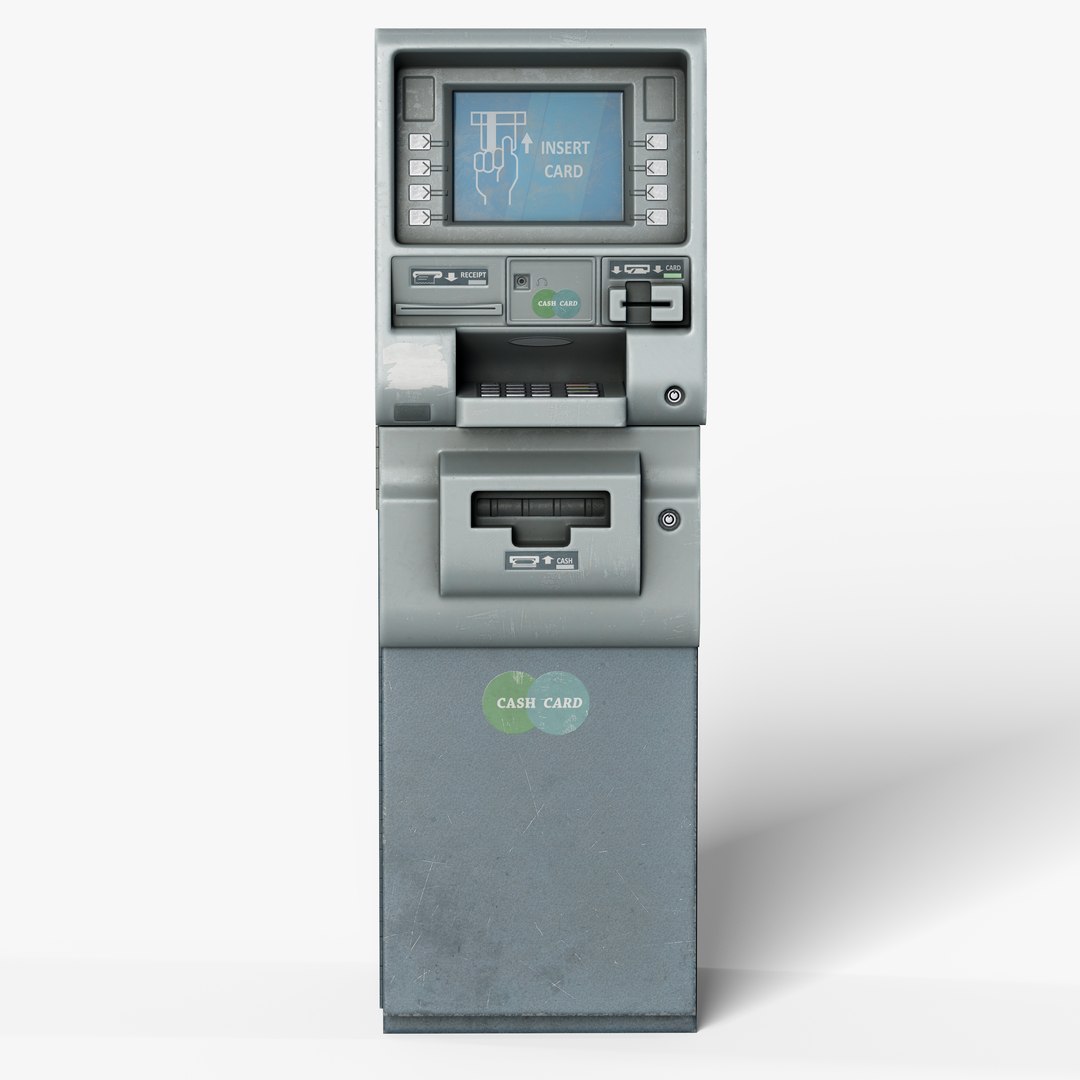 3D ATM Freestanding - TurboSquid 2184697