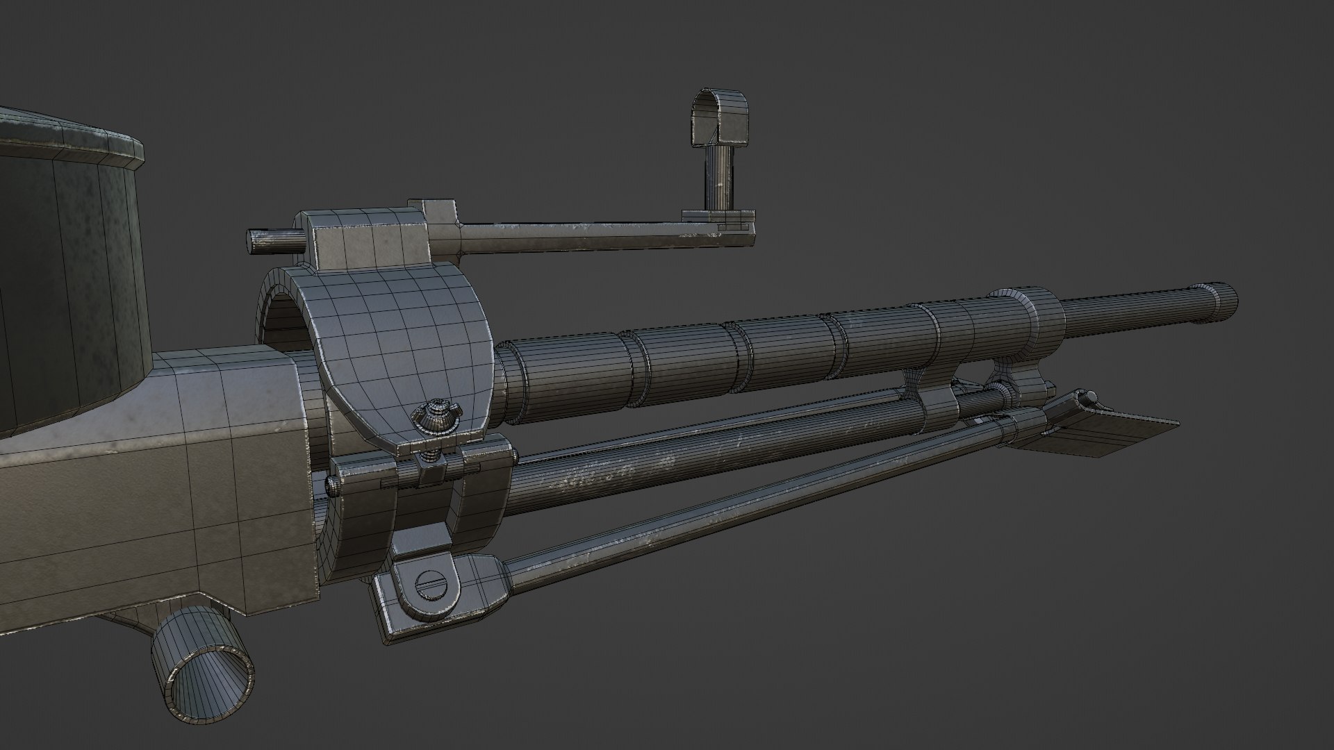 DT-29 Machine Gun 3D - TurboSquid 2039559