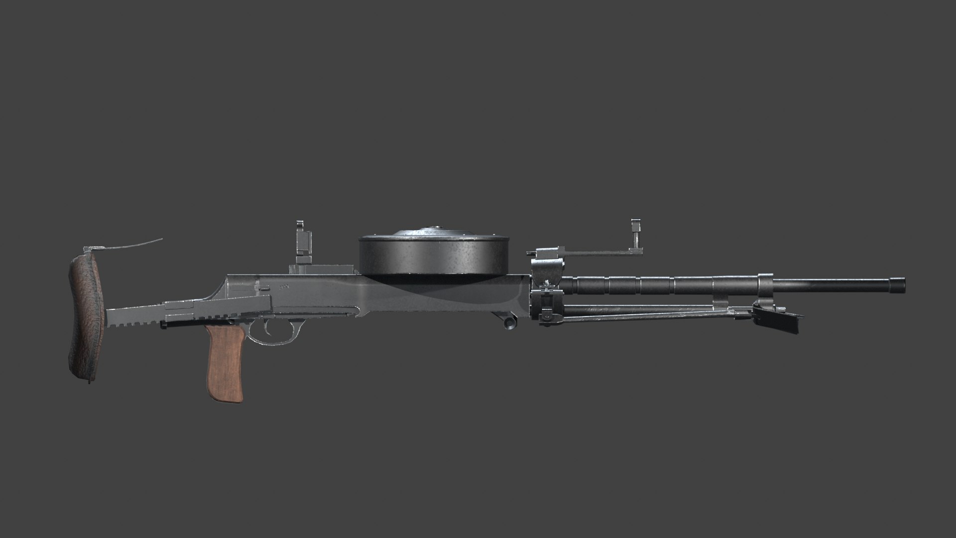 DT-29 Machine Gun 3D - TurboSquid 2039559