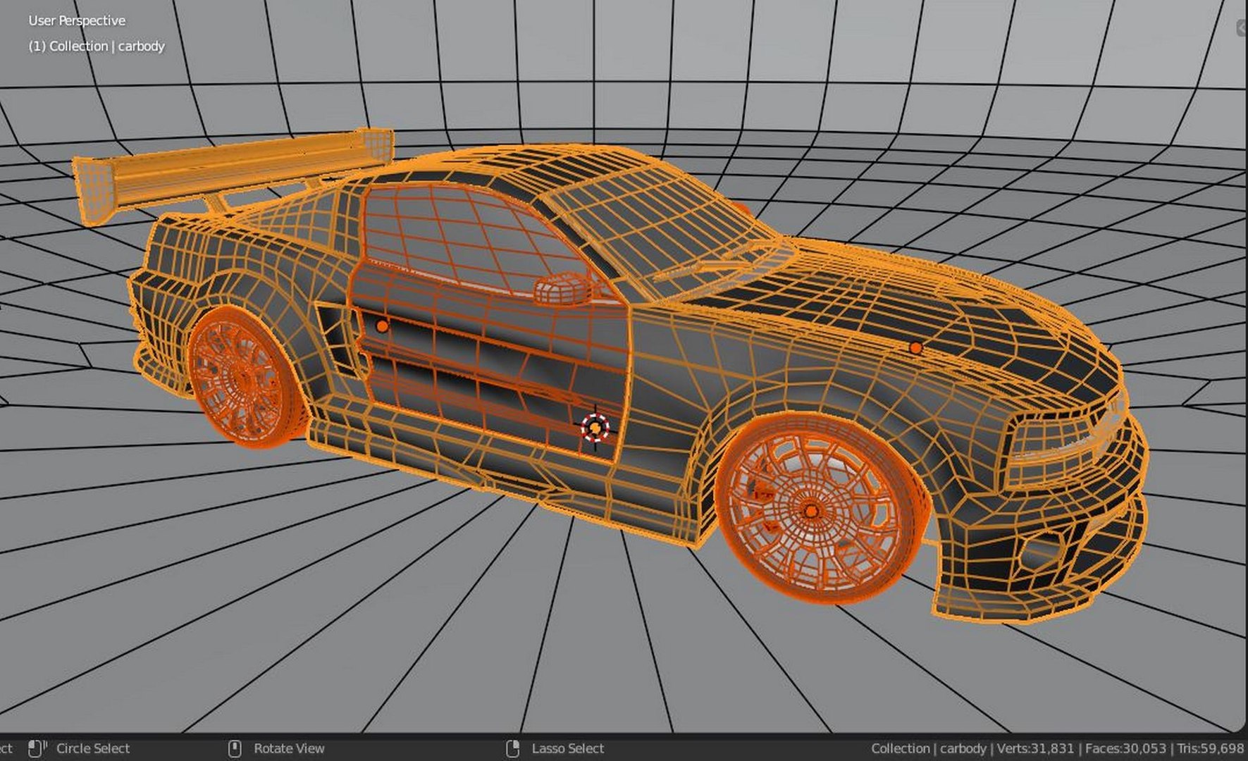 Generic Car 07 Model In Blender 3D Model - TurboSquid 1995255
