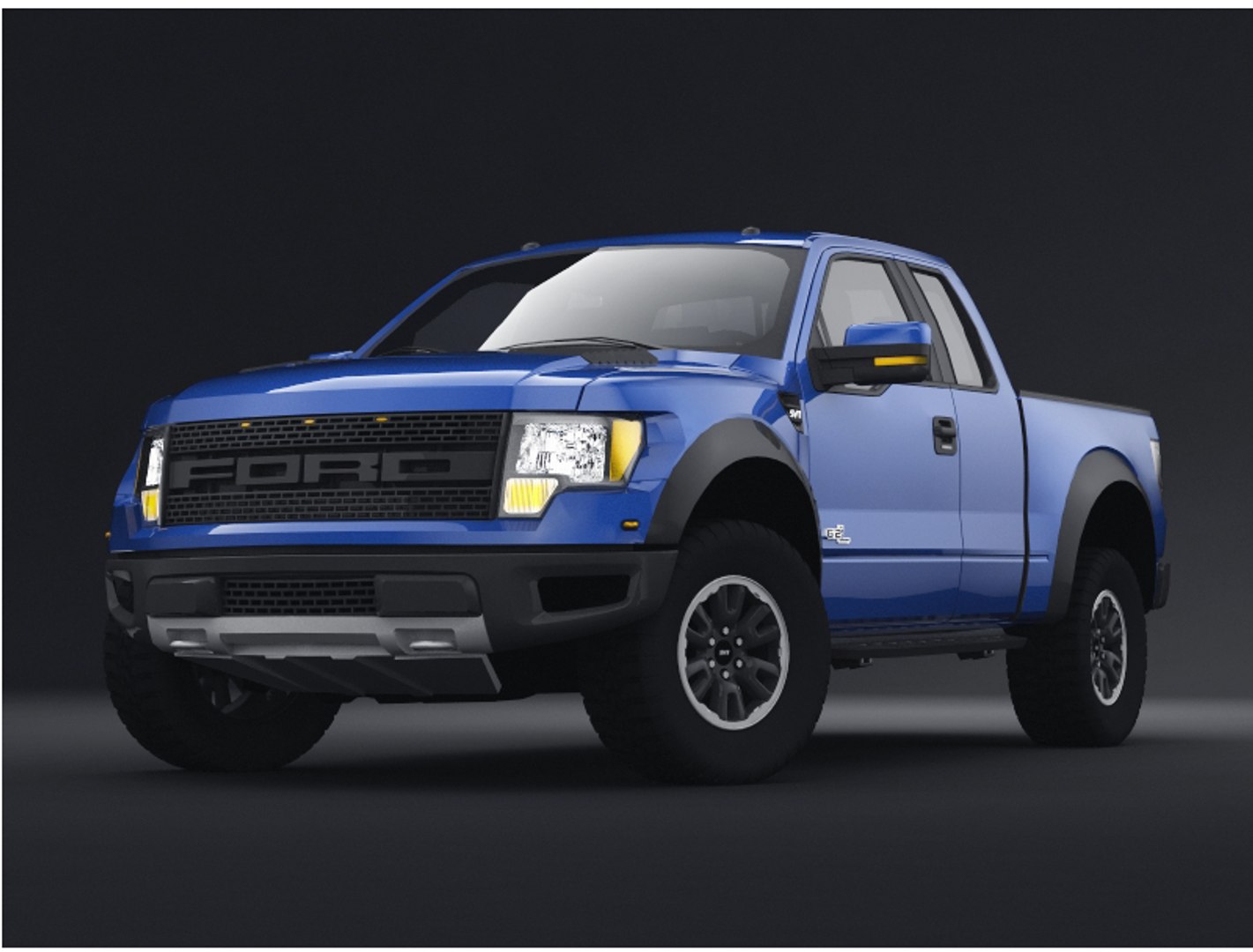 3d Model F-150 Svt Raptor