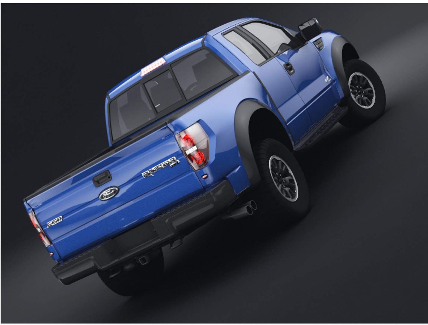 3d Model F-150 Svt Raptor