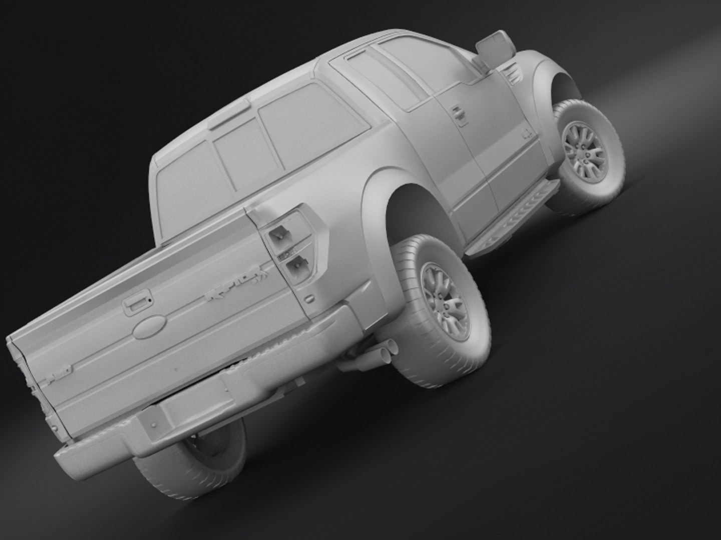 3d Model F-150 Svt Raptor