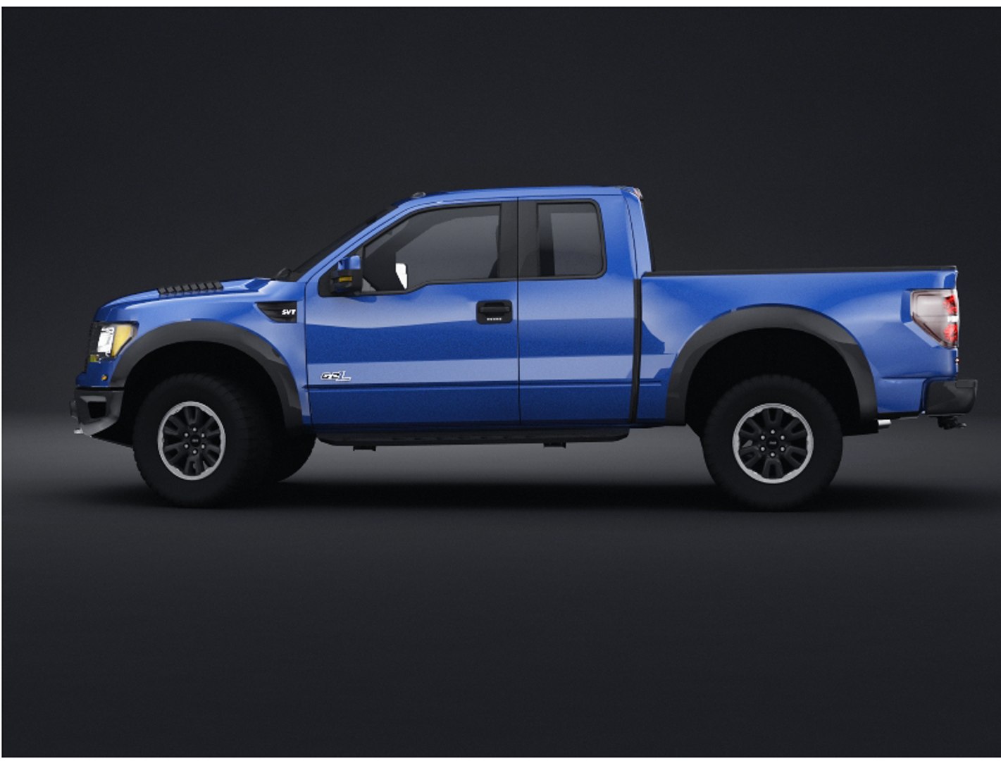 3d Model F-150 Svt Raptor