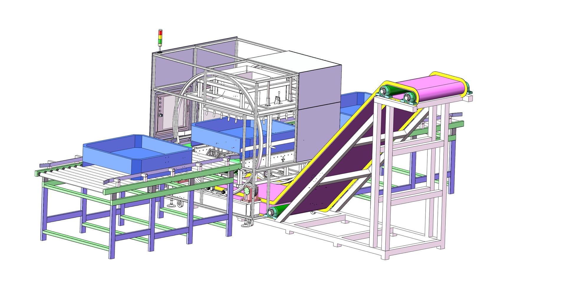 The Big Box Rotating Machine 3D Model - TurboSquid 1944327