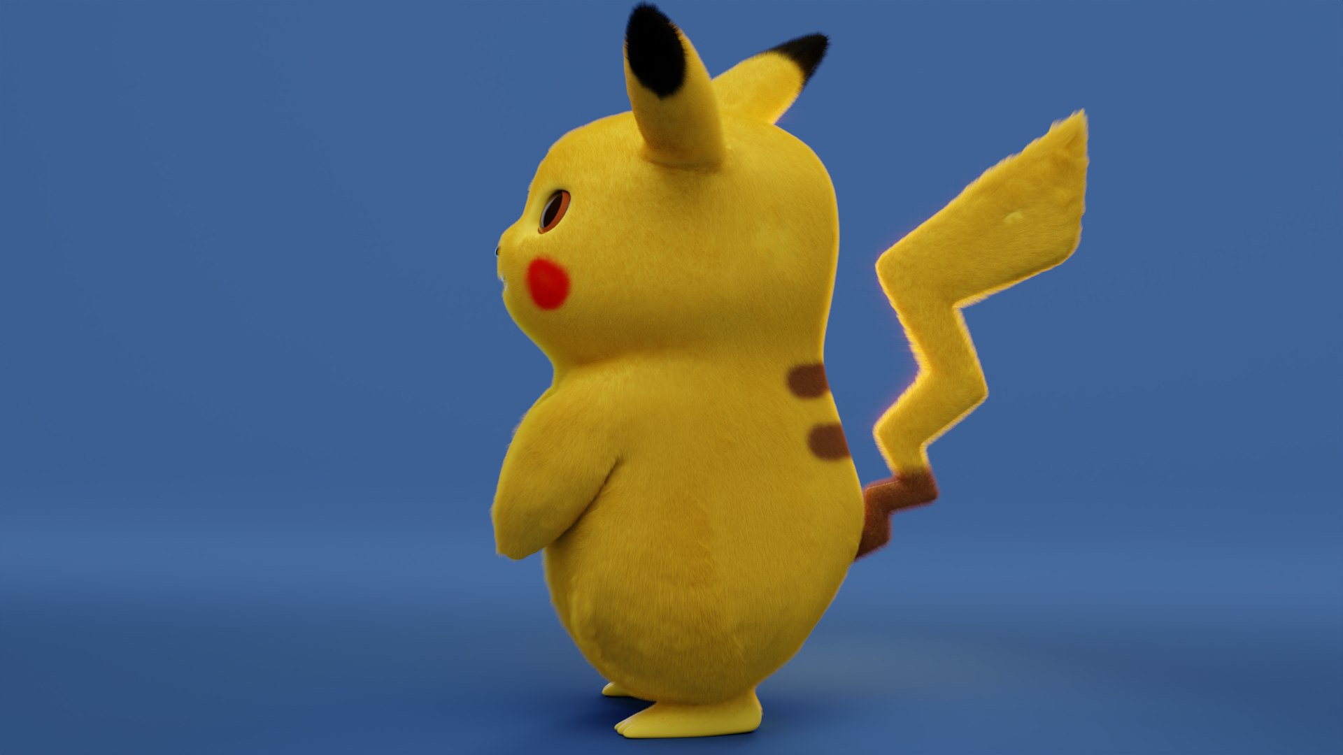 Pikachu Pokemon Model - TurboSquid 1696284