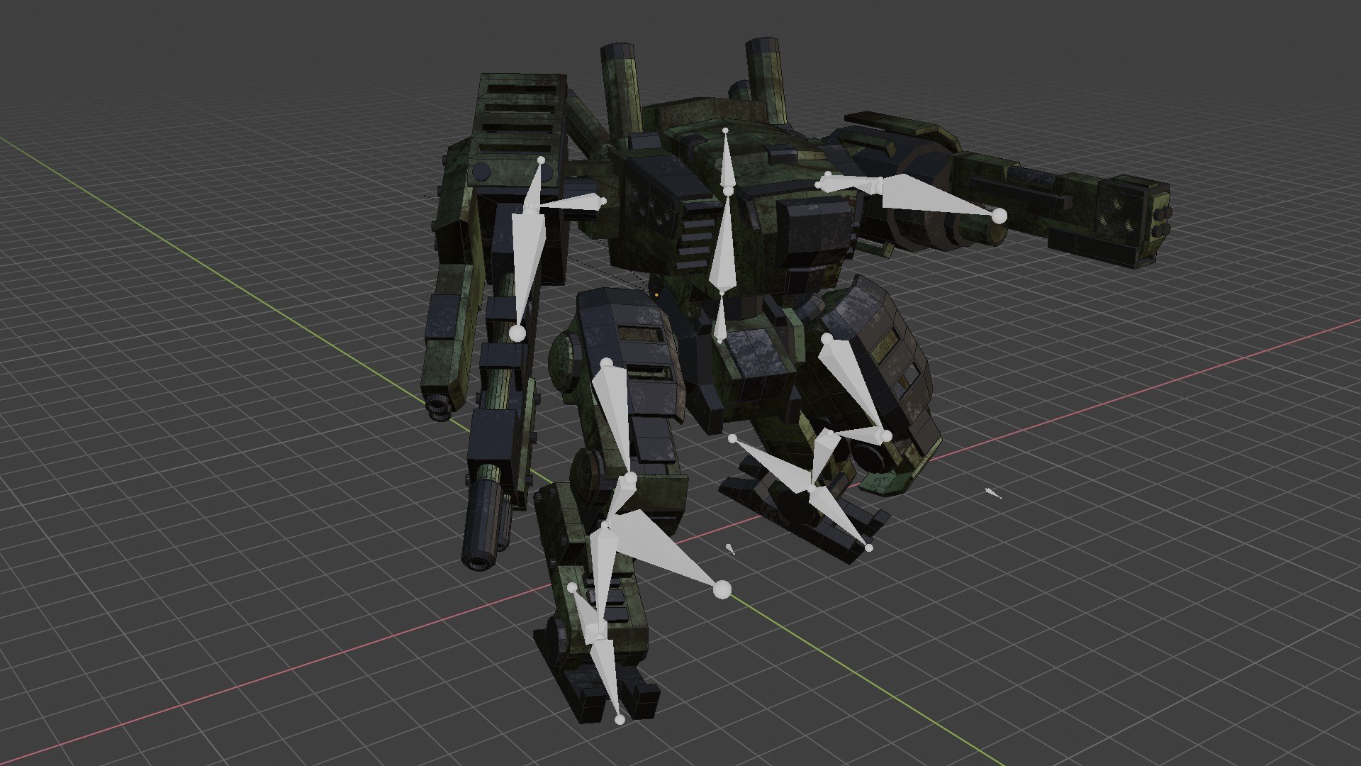 Assault Mech-a11 3D Model - TurboSquid 1556243