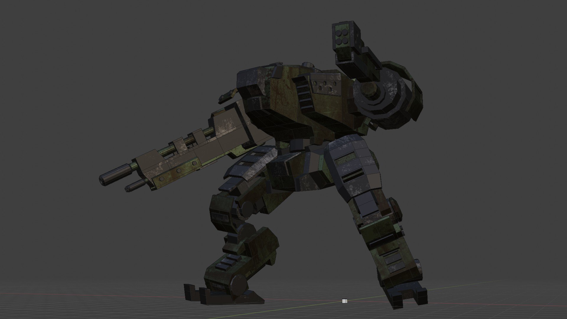Assault Mech-a11 3D Model - TurboSquid 1556243