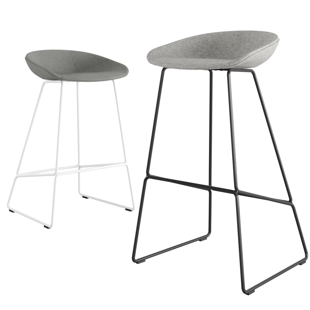 3D hay - stool barstool - TurboSquid 1652357