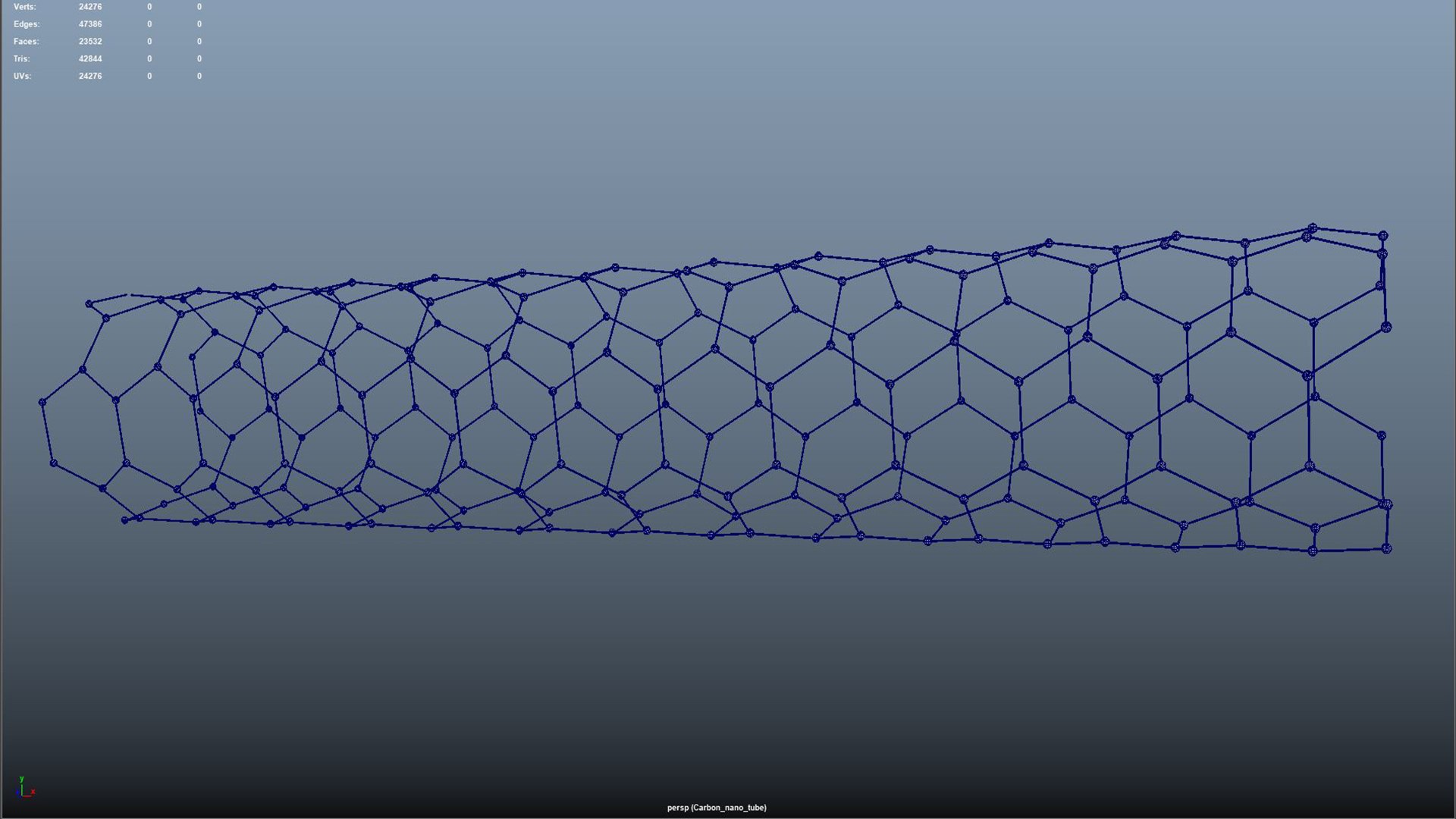 Carbon Nanotubes Model - TurboSquid 2331052