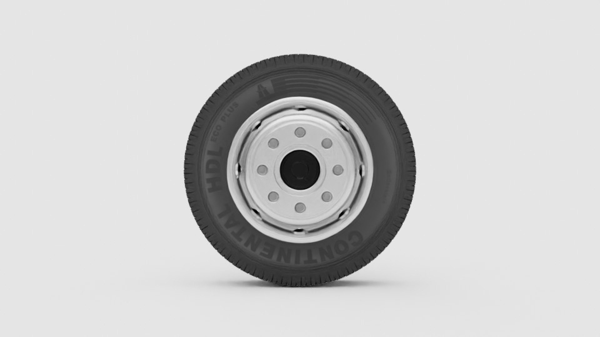 FireTruck Wheel With Rim 3D Model - TurboSquid 2157644