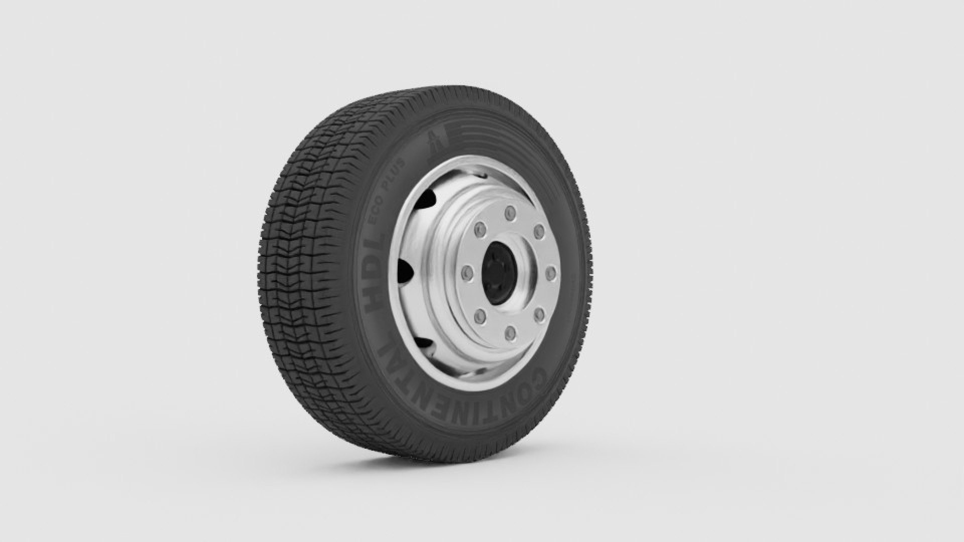 FireTruck Wheel With Rim 3D Model - TurboSquid 2157644