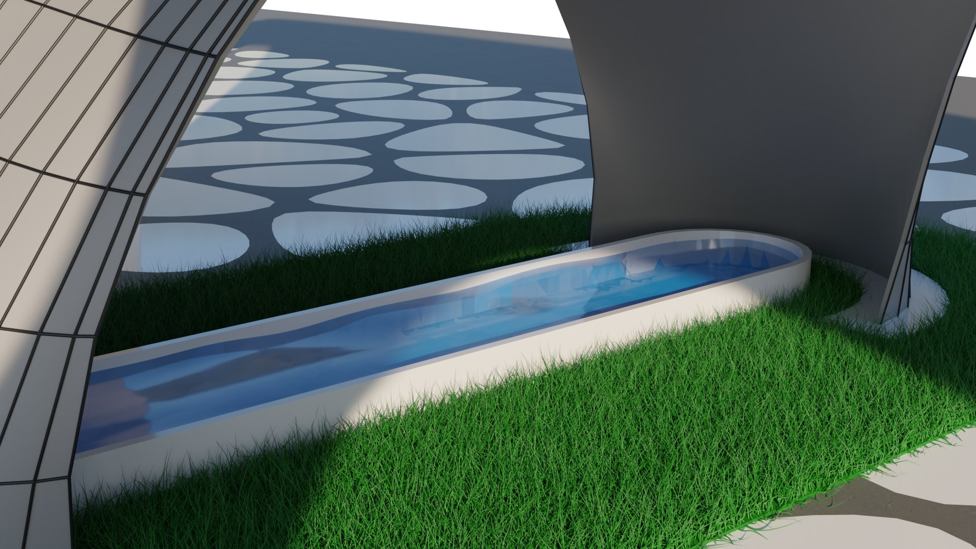 Vaulted Arches Landscape Network 3D Model - TurboSquid 2104382