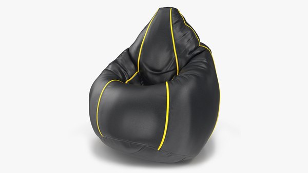 modelo 3d Black Sack-Chair - TurboSquid 2011431
