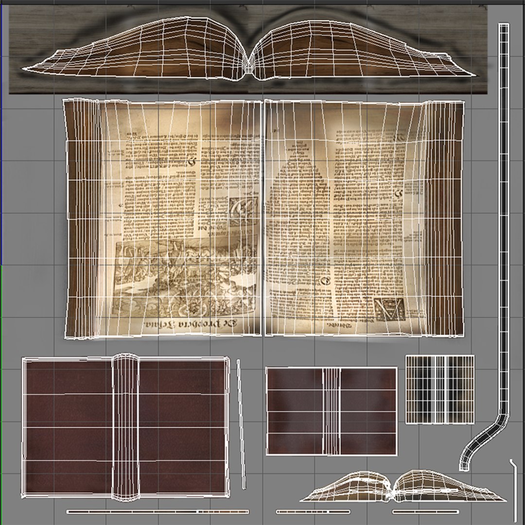 3D BookOpen Book Magic Book Model - TurboSquid 1989531