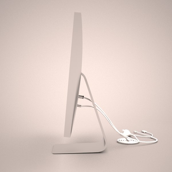 apple thunderbolt led 3d model