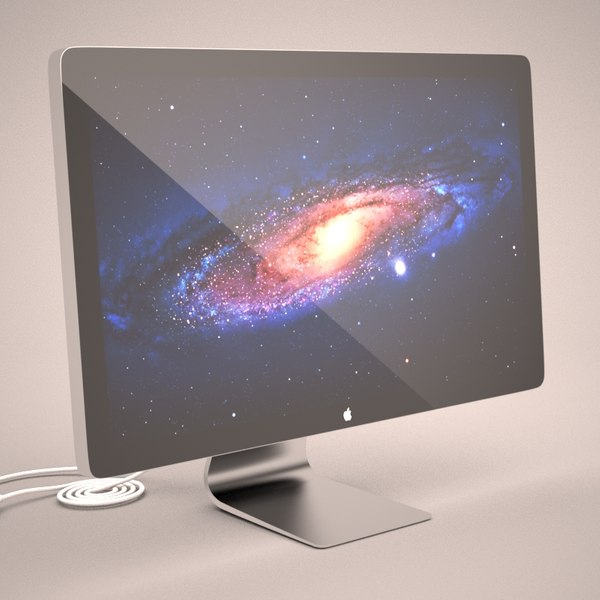 apple thunderbolt led 3d model