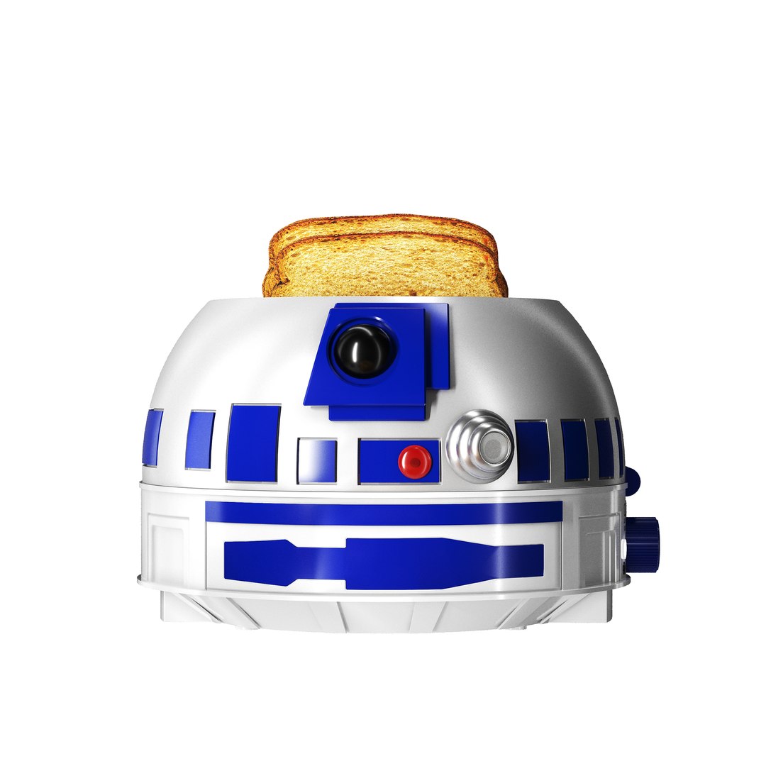 3D Toaster Star Wars R2D2 By Williams Sonoma Model - TurboSquid 1985672