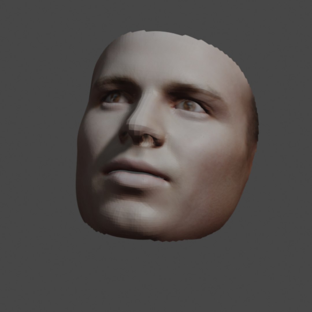 Mark Ruffalo Face - R2 3D Model - TurboSquid 1971719
