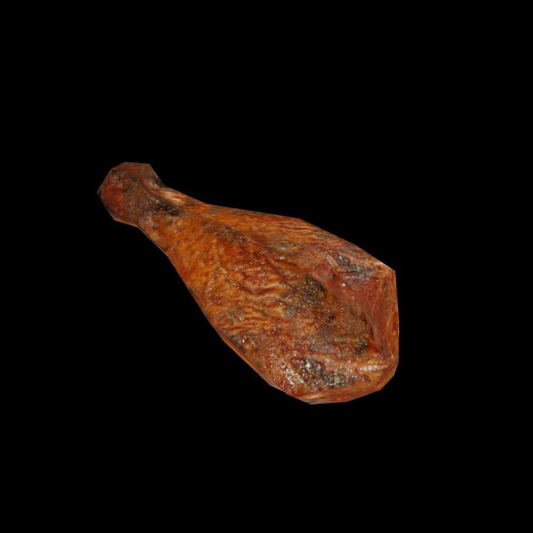 Turkey Leg 3d Model
