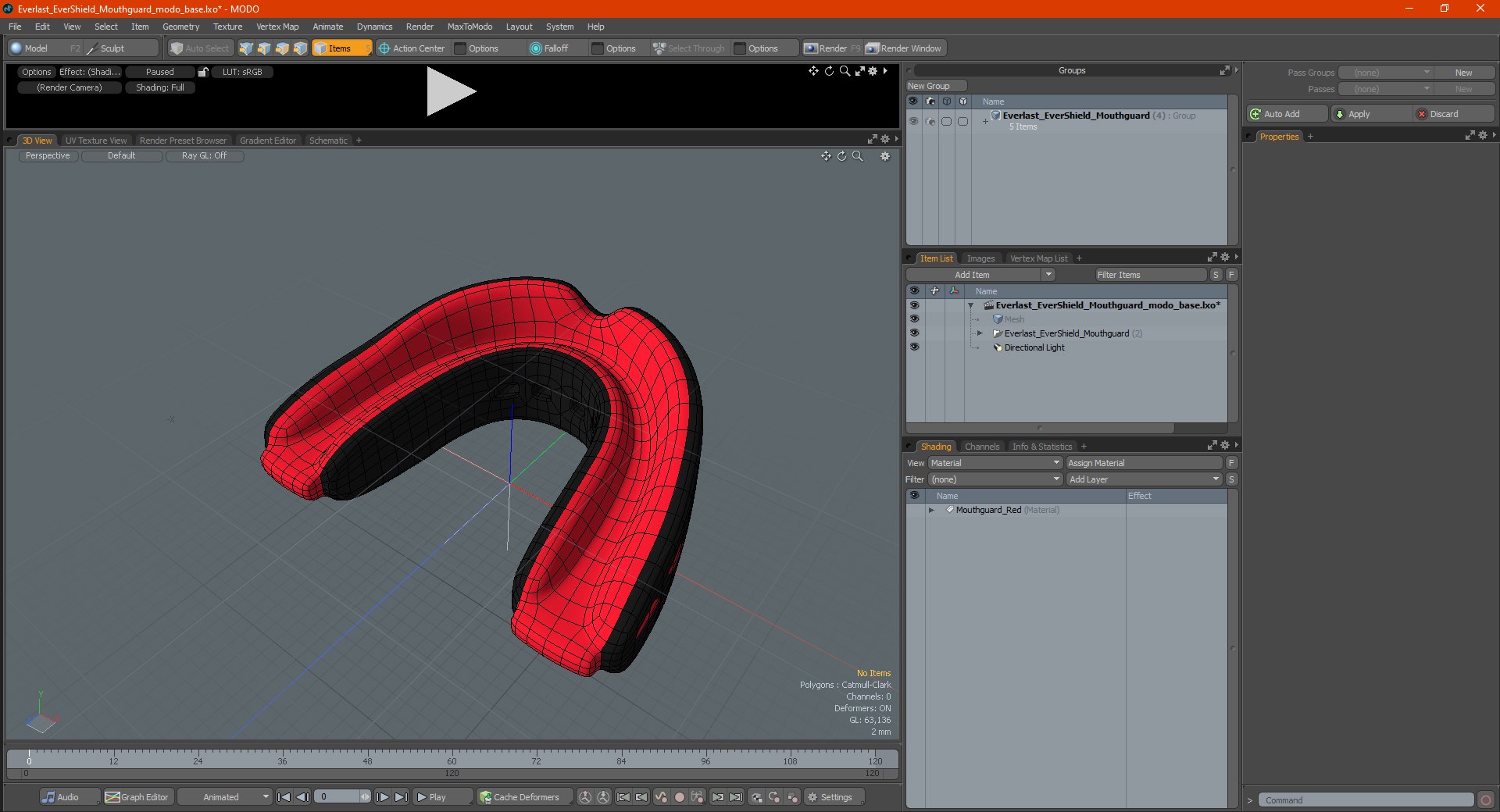 3D Everlast EverShield Mouthguard - TurboSquid 1793804