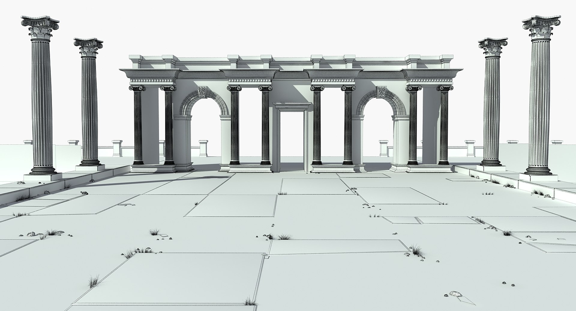 3D Ancient Greek Model - TurboSquid 1229247