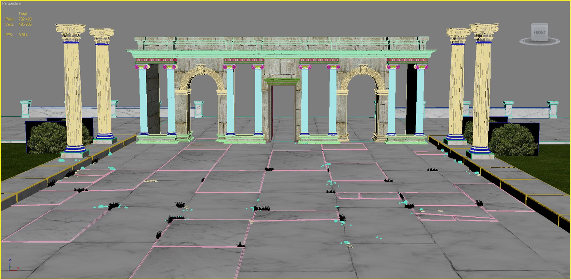 3D Ancient Greek Model - TurboSquid 1229247