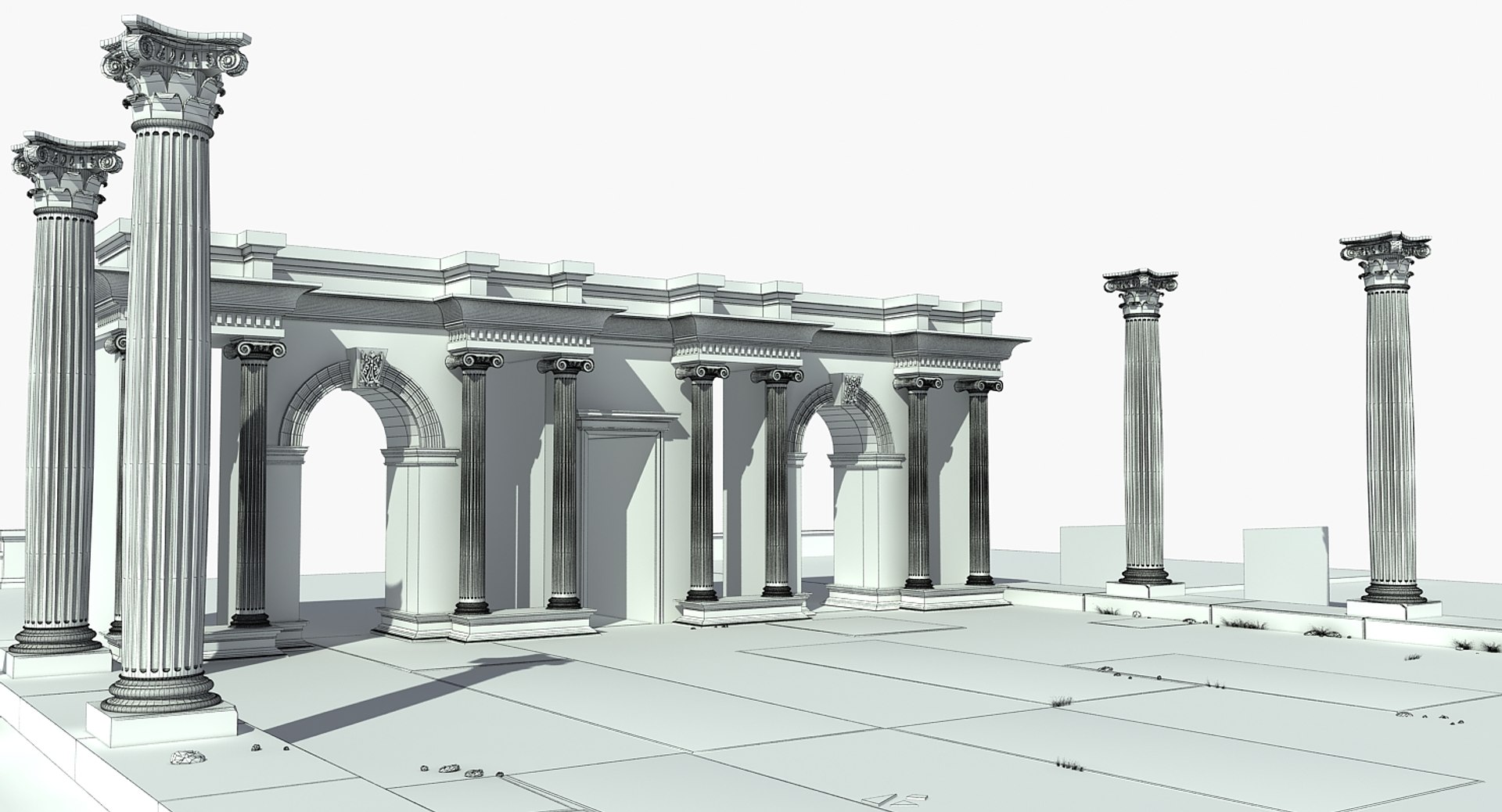 3D Ancient Greek Model - TurboSquid 1229247