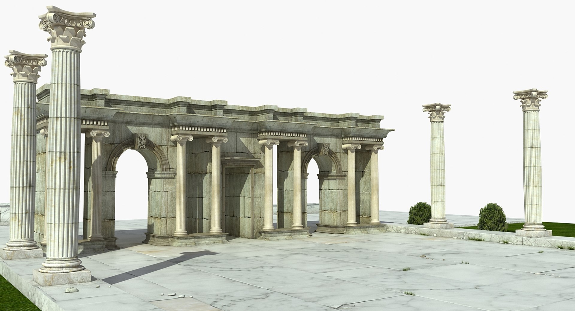 3D Ancient Greek Model - TurboSquid 1229247