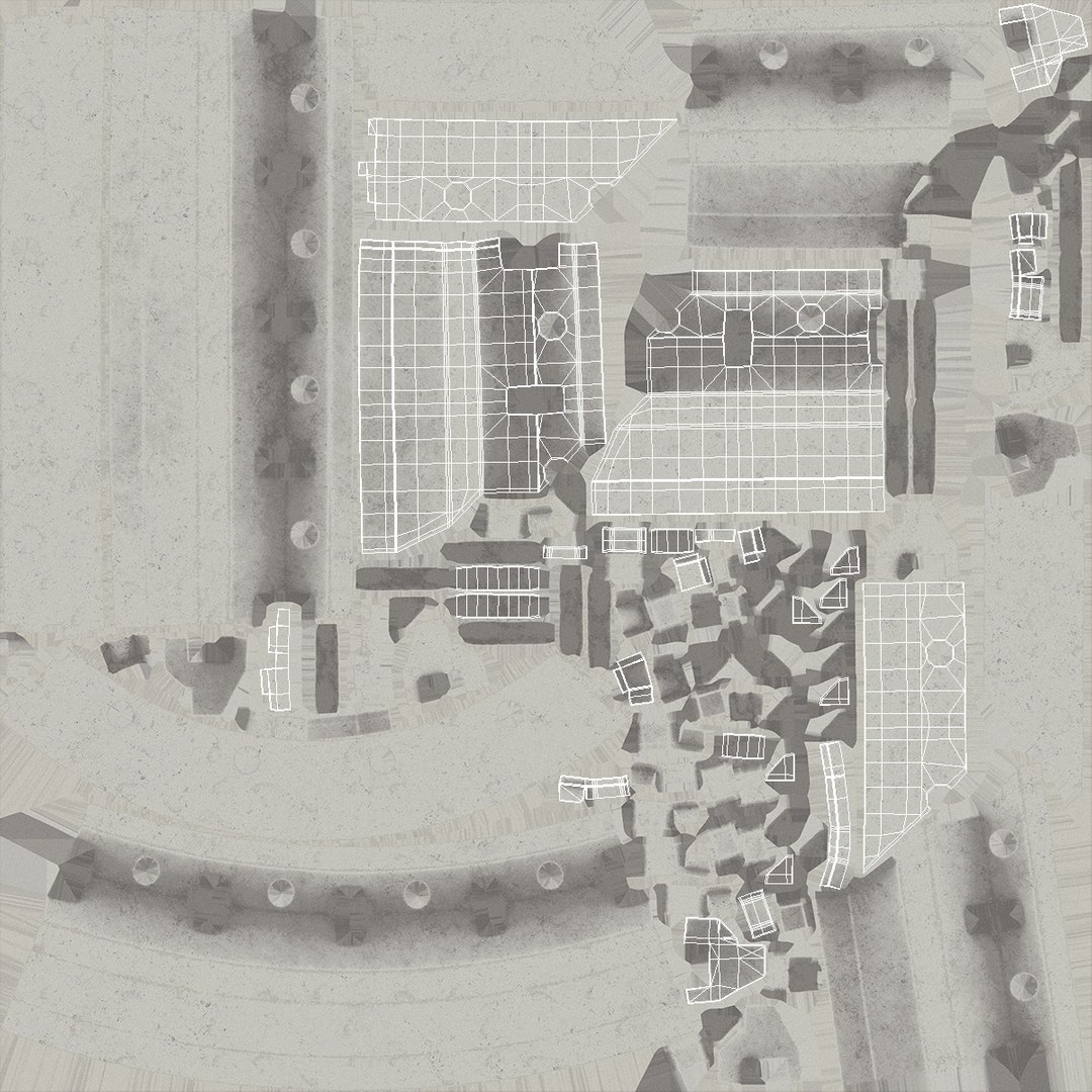 3D model Superior Curb Outer Corner Section - TurboSquid 2016263