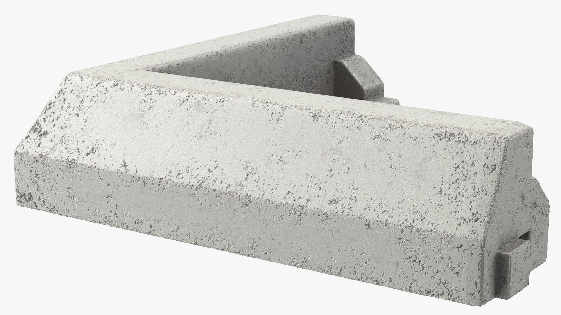 3D model Superior Curb Outer Corner Section - TurboSquid 2016263