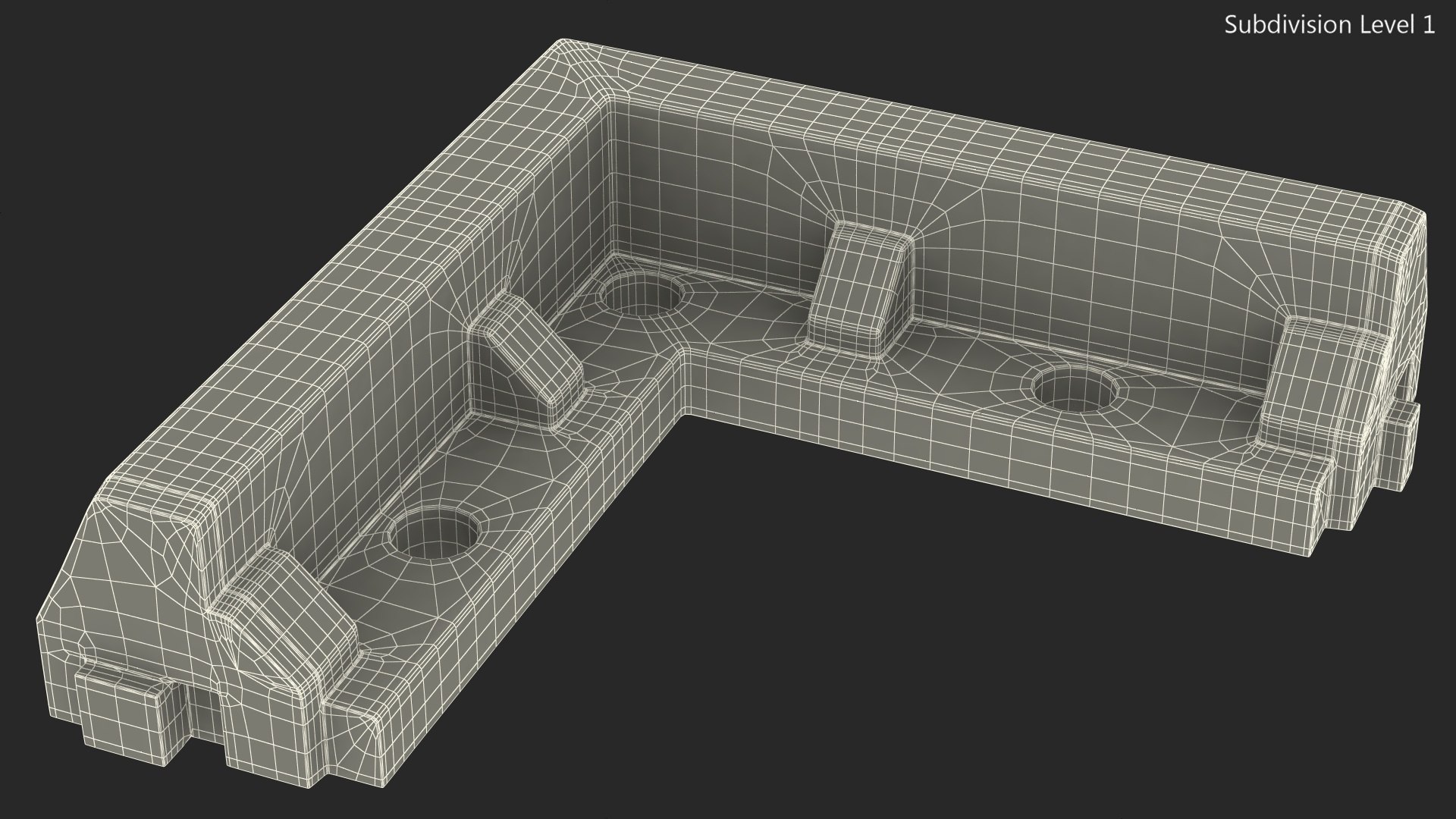 3D model Superior Curb Outer Corner Section - TurboSquid 2016263