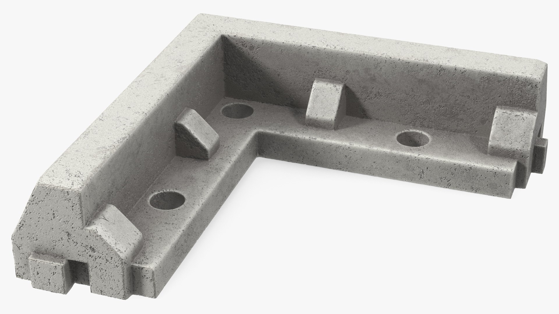 3D model Superior Curb Outer Corner Section - TurboSquid 2016263