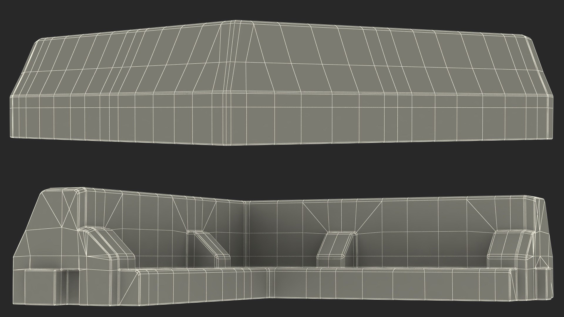 3D model Superior Curb Outer Corner Section - TurboSquid 2016263